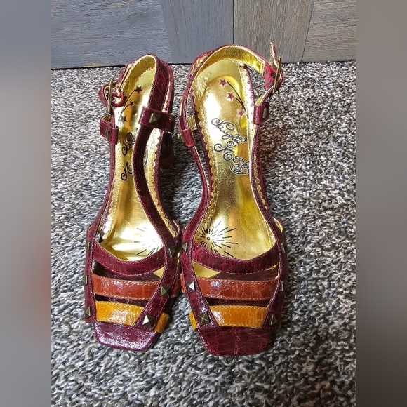 naughty monkey | Shoes | Naughty Monkey Heels Sz 75 | Poshmark